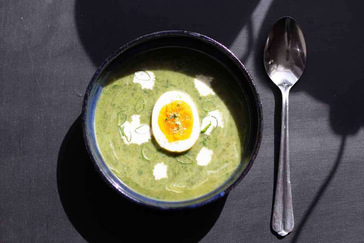 Creamy Wild Garlic And Nettle Soup Recipe (Nässelsoppa) - Wild Nordic ...