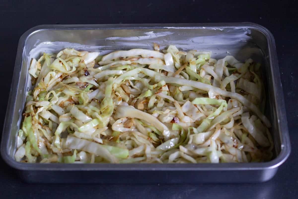 Caramelized Cabbage Meatloaf - Swedish Kålpudding - Wild Nordic Kitchen