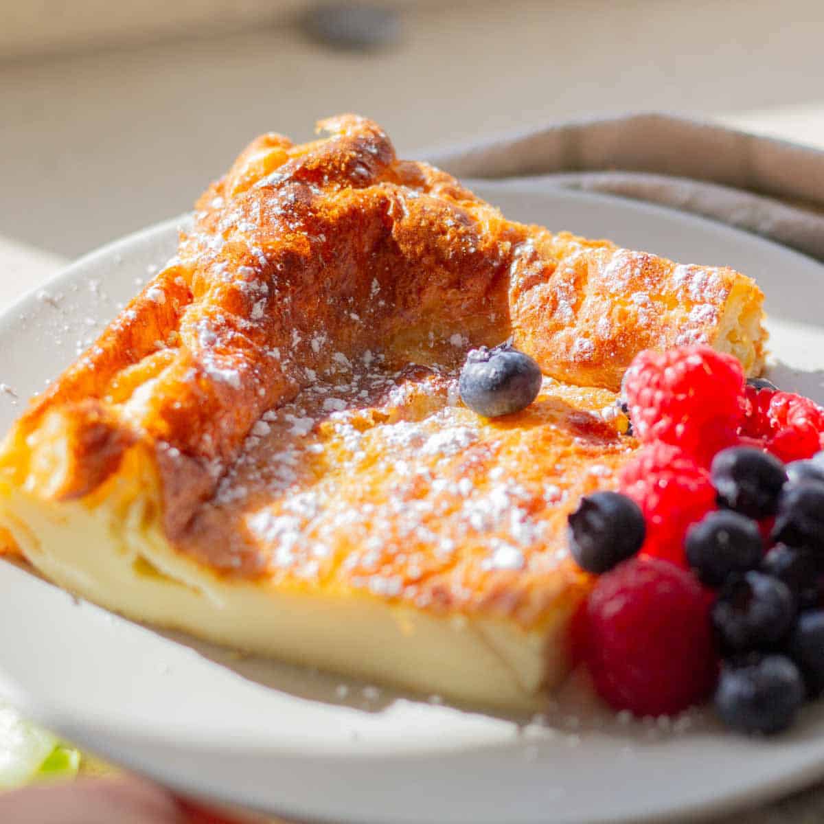 Easy Swedish Oven Pancake Recipe - Ugnspannkaka - Wild Nordic Kitchen
