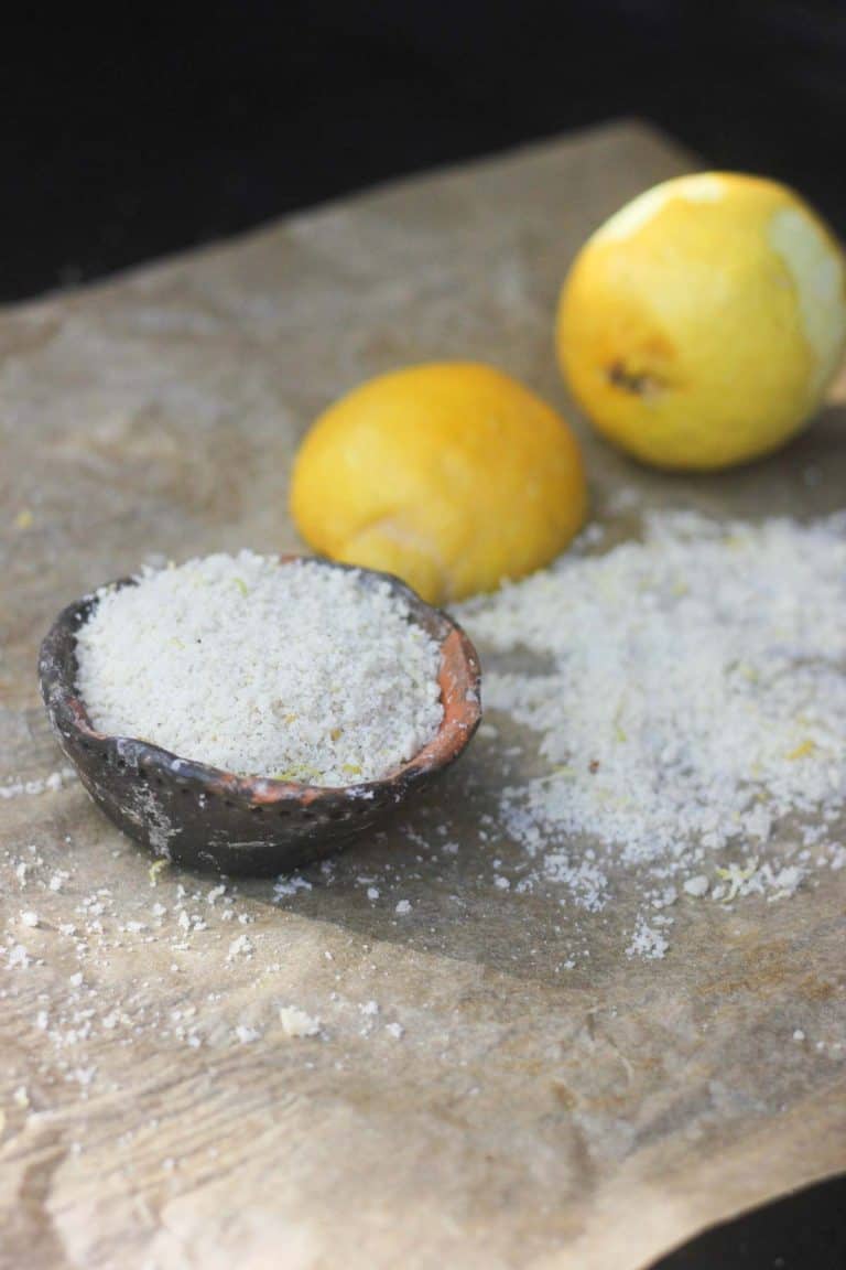 Lemon Salt Recipe - With Fresh Lemons And Sea Salt - Wild Nordic Kitchen