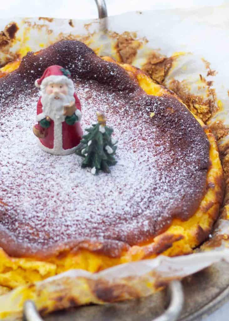 Saffron Basque Cheesecake Recipe - Christmas Cheesecake - Wild Nordic ...
